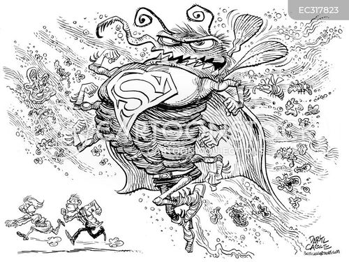 Superbug Cartoons and Comics - funny pictures from CartoonStock
