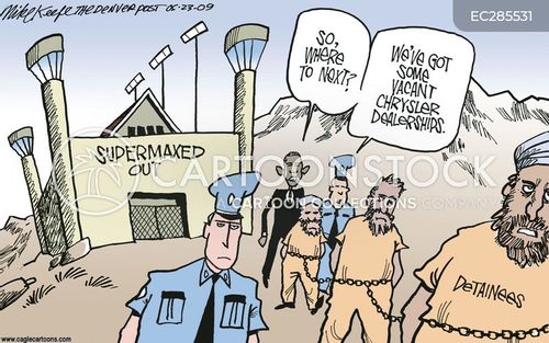 Maximum Security Cartoons and Comics - funny pictures from CartoonStock