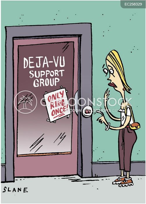 Deja Vu Cartoons and Comics - funny pictures from CartoonStock