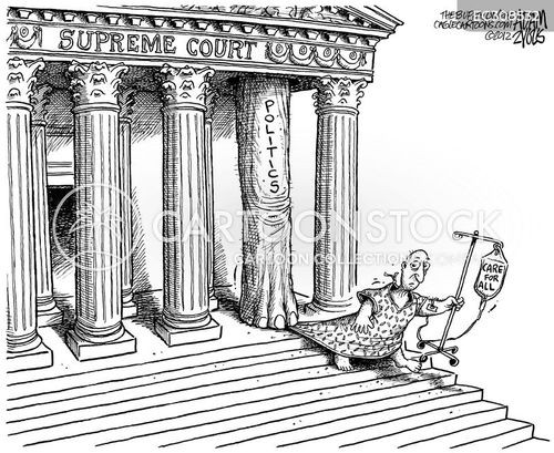 Judicial Power Cartoons and Comics - funny pictures from CartoonStock