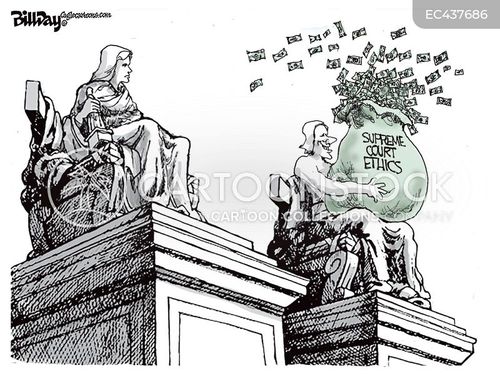 Court Ethics Cartoons and Comics - funny pictures from CartoonStock