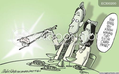 Plate Presentation Cartoons and Comics - funny pictures from CartoonStock