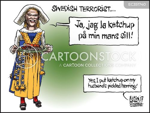 Swedish Mob Cartoons and Comics - funny pictures from CartoonStock