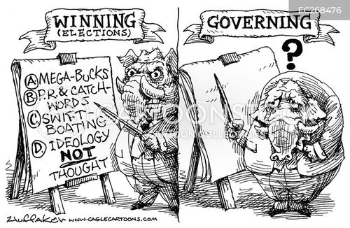 Swift-boating Cartoons and Comics - funny pictures from CartoonStock