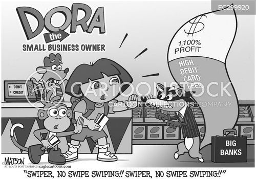 Debit Card Fee Cartoons and Comics - funny pictures from CartoonStock