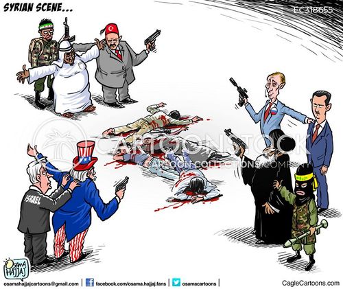 Syrian Turmoil Cartoons and Comics - funny pictures from CartoonStock