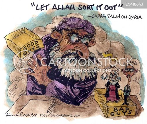 Allah Cartoons and Comics - funny pictures from CartoonStock