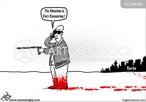 Arab League Observer Cartoons and Comics - funny pictures from CartoonStock