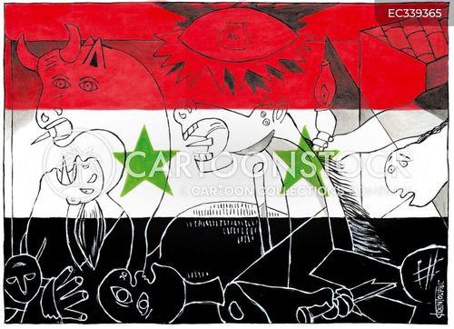 Syrian Flag Cartoons and Comics - funny pictures from CartoonStock