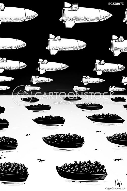 Forced Displacement Cartoons and Comics - funny pictures from CartoonStock