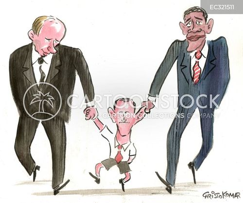 Putin Assad Cartoons and Comics - funny pictures from CartoonStock