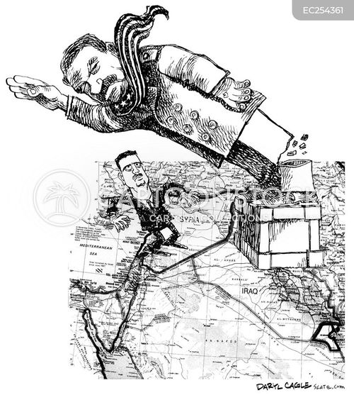 Assad's Fate Cartoons and Comics - funny pictures from CartoonStock