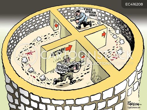 Rebels Victory Cartoons and Comics - funny pictures from CartoonStock