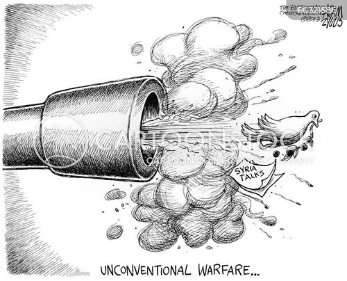 Disarmament Talks Cartoons and Comics - funny pictures from CartoonStock