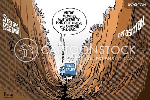 Filling In The Gaps Cartoons and Comics - funny pictures from CartoonStock