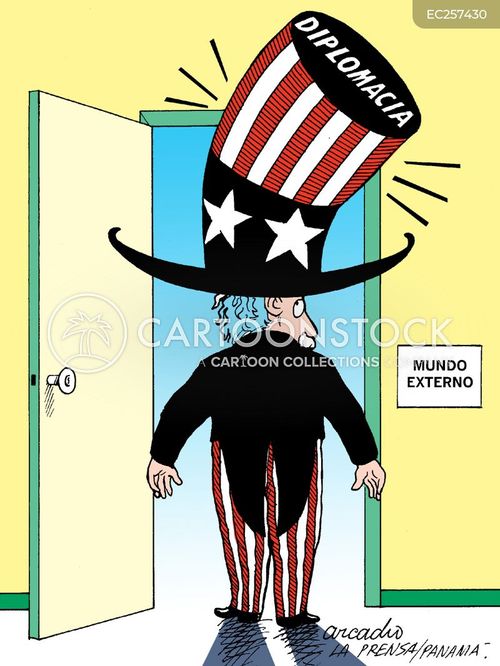 Soft Diplomacy Cartoons and Comics - funny pictures from CartoonStock