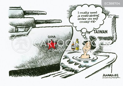 Taiwan Asia Cartoons and Comics - funny pictures from CartoonStock