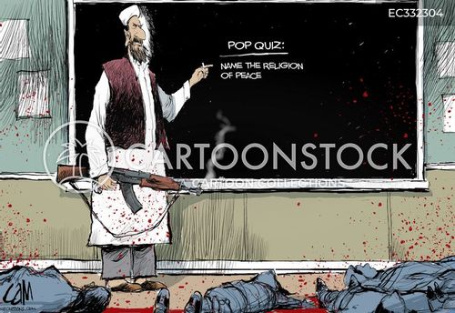 Pakistani Religion Cartoons and Comics - funny pictures from CartoonStock