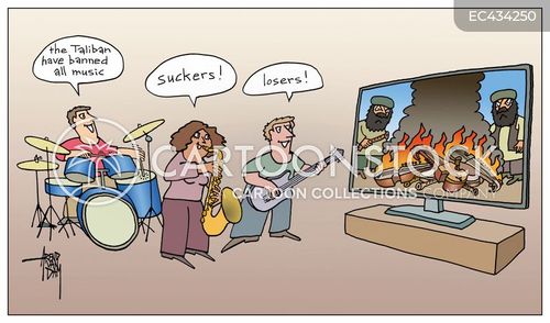 Strict Sharia Cartoons and Comics - funny pictures from CartoonStock