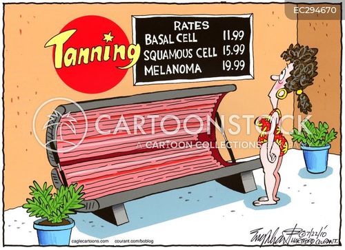 Tanning Bed Cartoons and Comics - funny pictures from CartoonStock