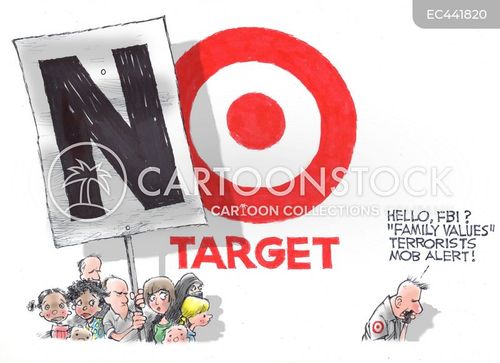 Target Profits Cartoons and Comics - funny pictures from CartoonStock