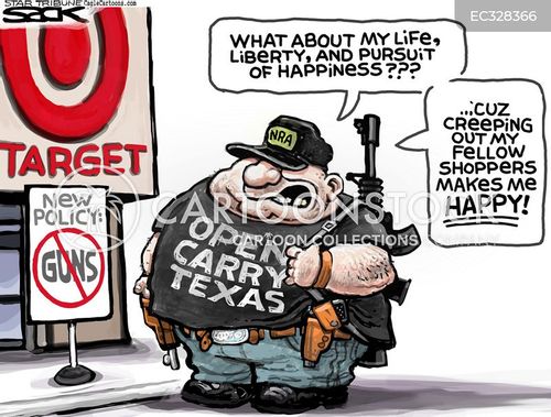 Gun Ban Cartoons and Comics - funny pictures from CartoonStock