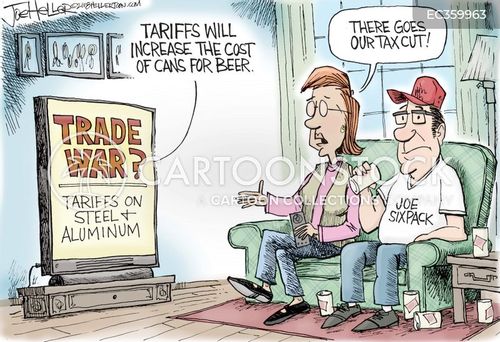 Tariffs Cartoons and Comics - funny pictures from CartoonStock