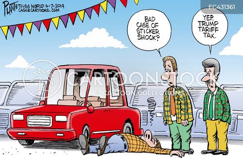Trump-tariffs Cartoons and Comics - funny pictures from CartoonStock