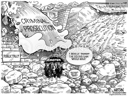 Taum Sauk Dam Cartoons and Comics - funny pictures from CartoonStock