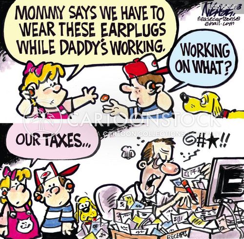 Tax Advisor Cartoons and Comics - funny pictures from CartoonStock