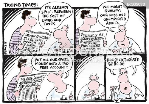Income Tax Time Cartoons and Comics - funny pictures from CartoonStock