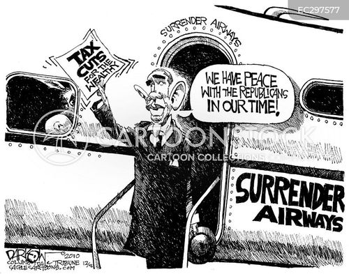 Conceding Cartoons and Comics - funny pictures from CartoonStock