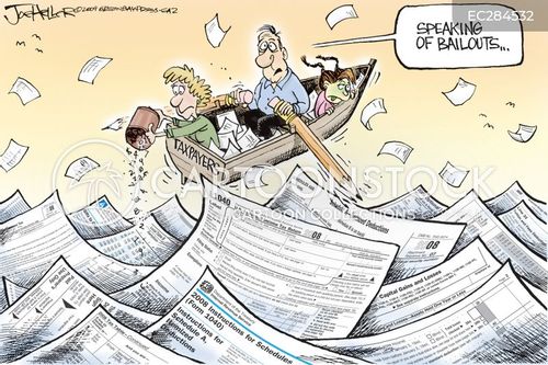 Tax Deadline Cartoons and Comics - funny pictures from CartoonStock