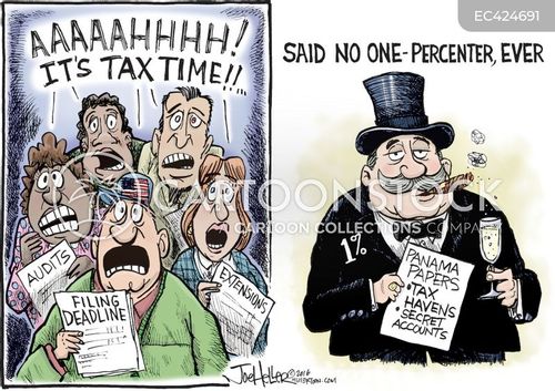 Tax Season Cartoons and Comics - funny pictures from CartoonStock