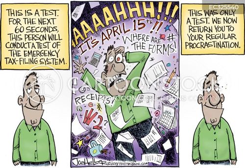 Tax Receipts Cartoons and Comics - funny pictures from CartoonStock