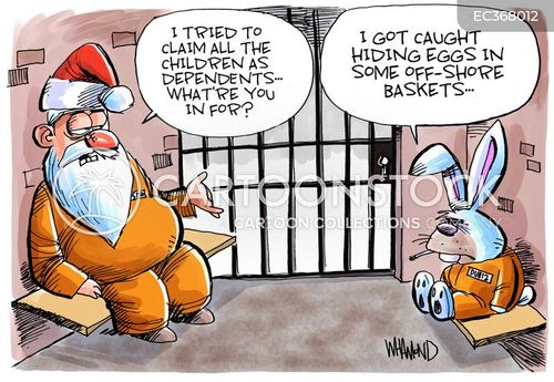 Elusive Tax Returns Cartoons and Comics - funny pictures from CartoonStock