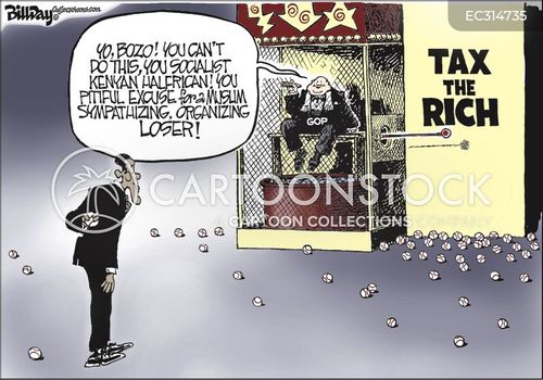 Overtax Cartoons and Comics - funny pictures from CartoonStock