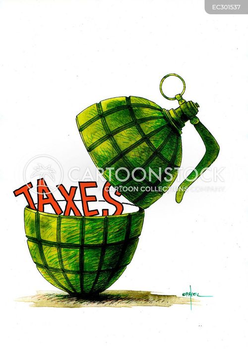 Revenue Collection Cartoons and Comics - funny pictures from CartoonStock