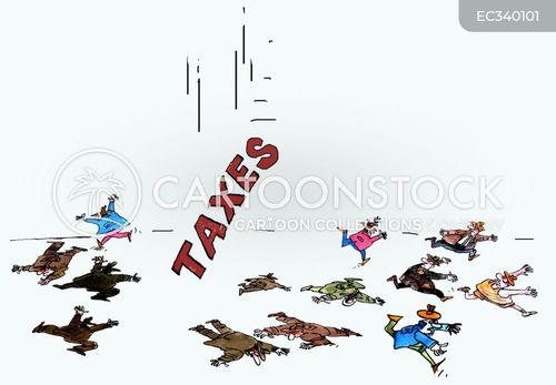 Taxation Impact Cartoons and Comics - funny pictures from CartoonStock