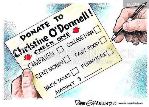 Tea Donation Cartoons and Comics - funny pictures from CartoonStock