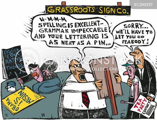 Good Grammar Cartoons and Comics - funny pictures from CartoonStock