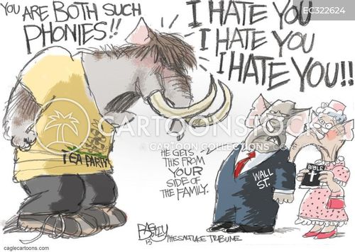 Party Faction Cartoons and Comics - funny pictures from CartoonStock