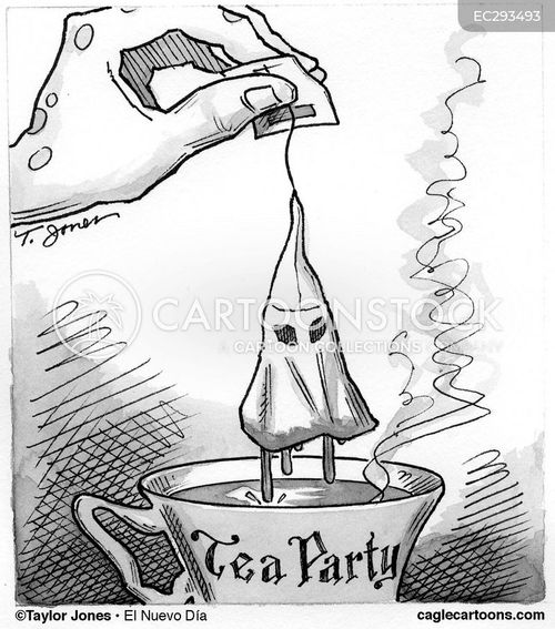 Tea Partido Cartoons and Comics - funny pictures from CartoonStock