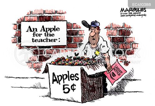 Teacher Lay-offs Cartoons and Comics - funny pictures from CartoonStock