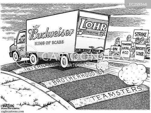 Teamsters Cartoons and Comics - funny pictures from CartoonStock