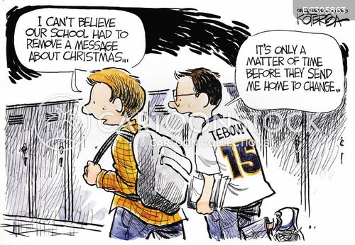 Tebowmania Cartoons and Comics - funny pictures from CartoonStock