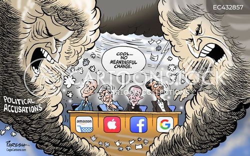 Clash Of Tech Titans Cartoons and Comics - funny pictures from CartoonStock