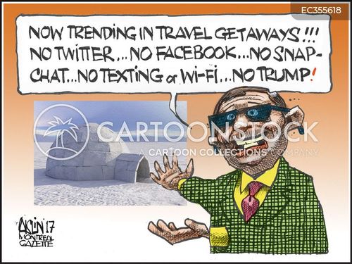 Technology Retreat Cartoons and Comics - funny pictures from CartoonStock