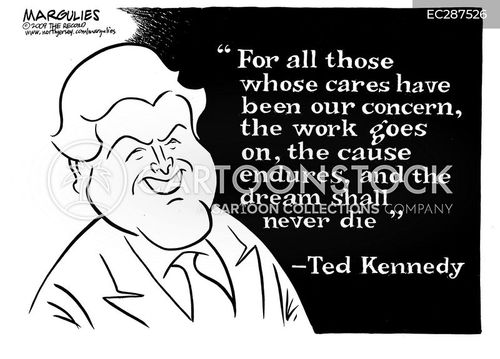 Senator Kennedy Cartoons and Comics - funny pictures from CartoonStock