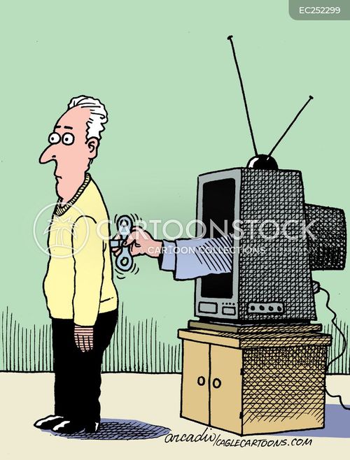 Televisivo Cartoons and Comics - funny pictures from CartoonStock